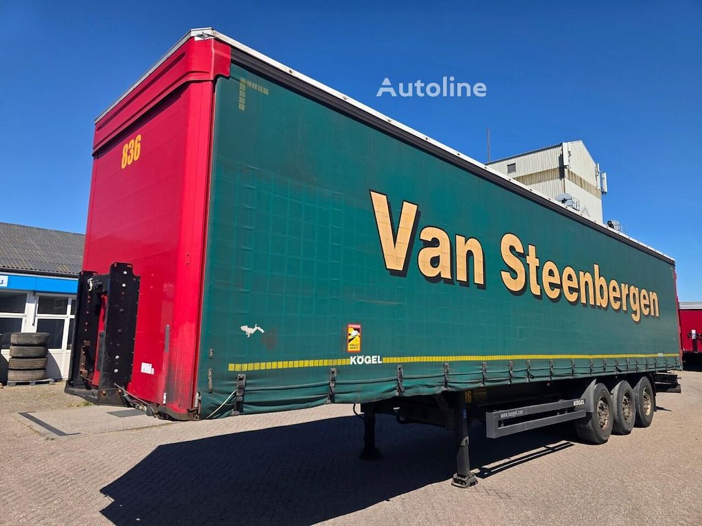 Kögel Mercedes - Disc Kögel 3-axle curtain-sided semi-trailer - Merced poluprikolica sa kliznom ceradom