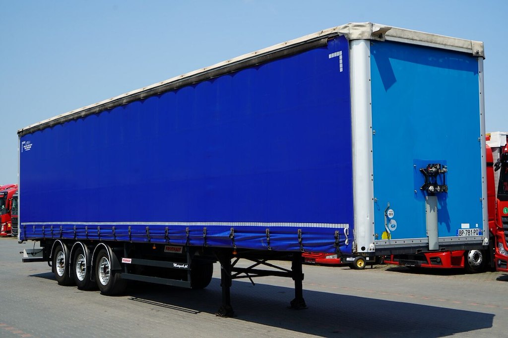 Fruehauf poluprikolica sa kliznom ceradom