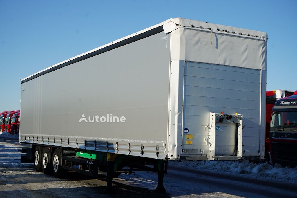 Schmitz Cargobull / FIRANKA / STANDARD / MULDA DO STALI - 7 M / ALUFELGI poluprikolica sa kliznom ceradom