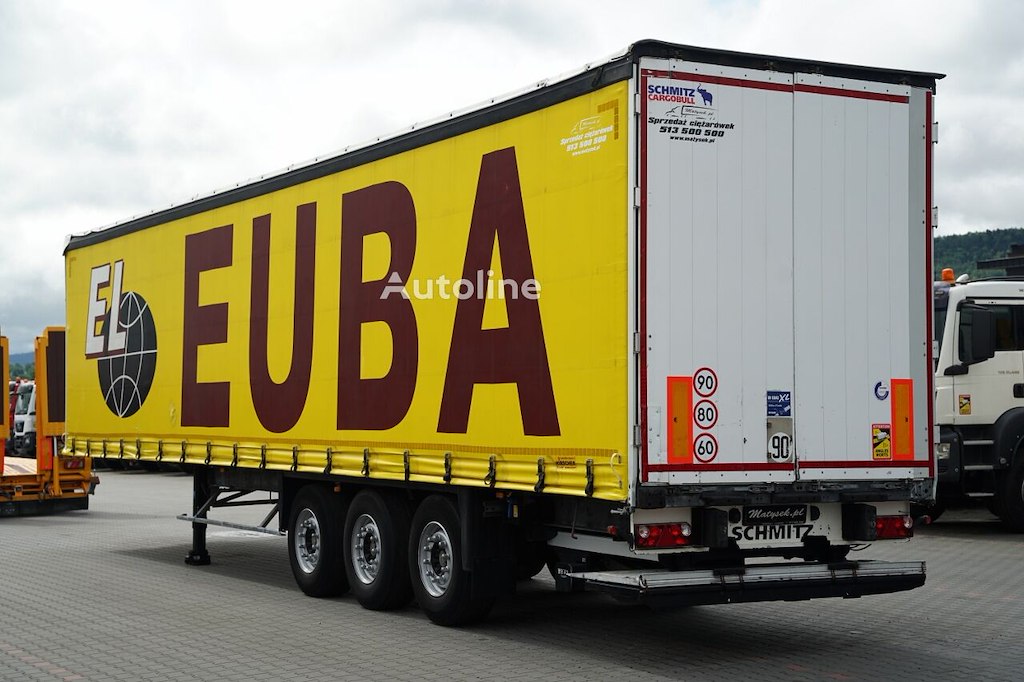 Schmitz Cargobull STANDARD poluprikolica sa kliznom ceradom