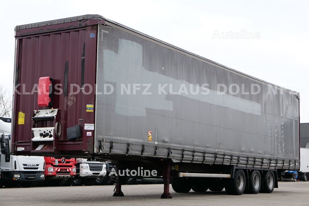 Krone SD curtainsider semi-trailer poluprikolica sa kliznom ceradom