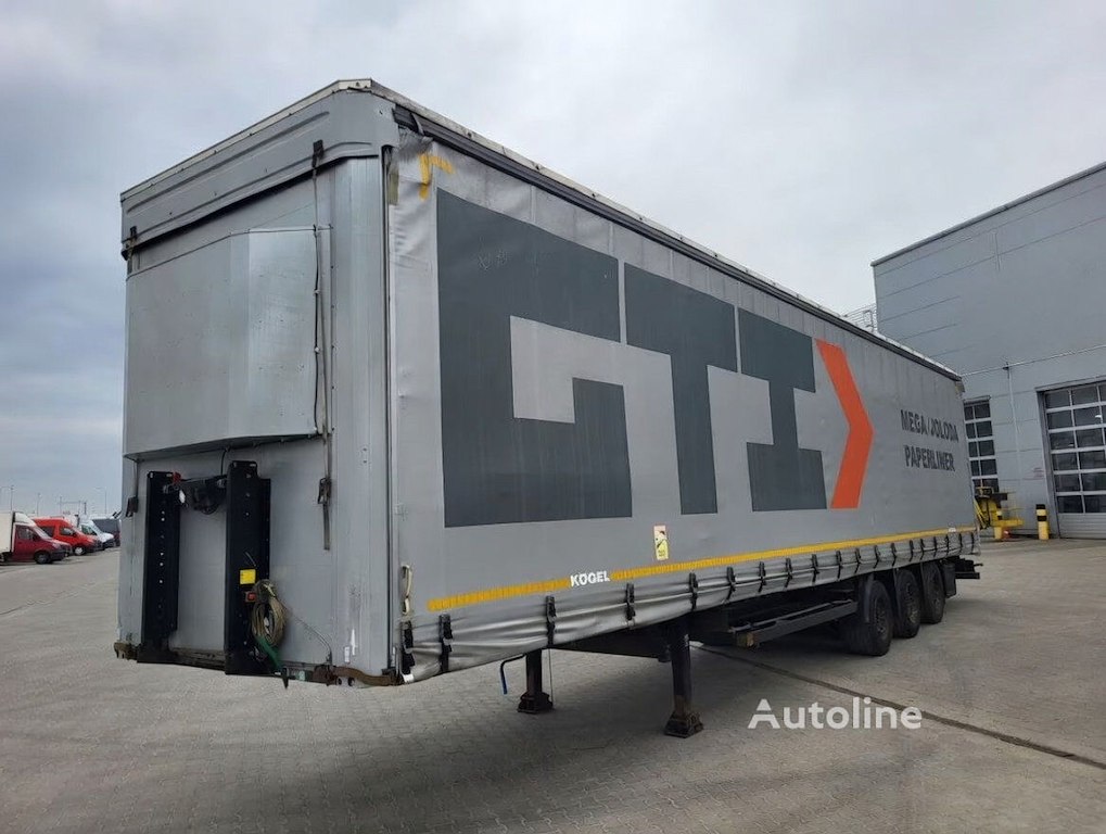 Kögel curtain trailer poluprikolica sa kliznom ceradom