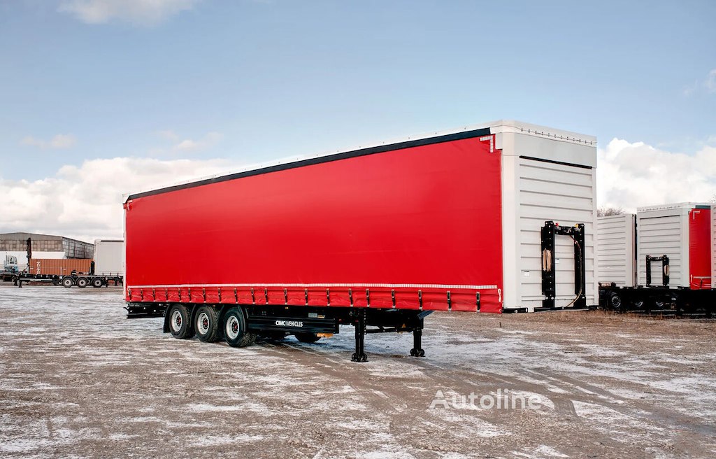 Nova CIMC CSUM / Mega / curtain-side semi-trailer poluprikolica sa kliznom ceradom