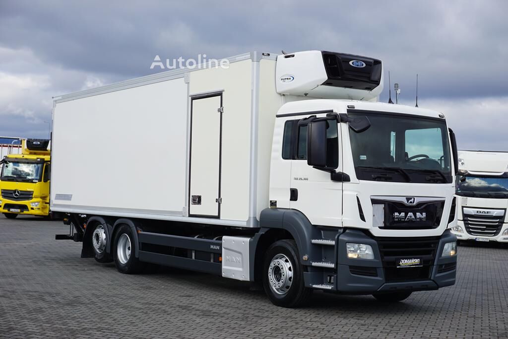 MAN TGS / 26.360 / EURO 6 / CHŁODNIA + WINDA / 20 PALET kamion hladnjača