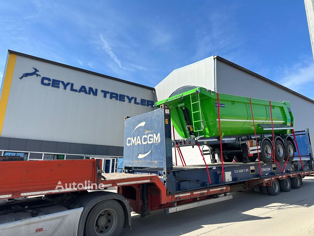 Nova Ceylan 3 AXLES TIPPER 22-30M3 poluprikolica kipera