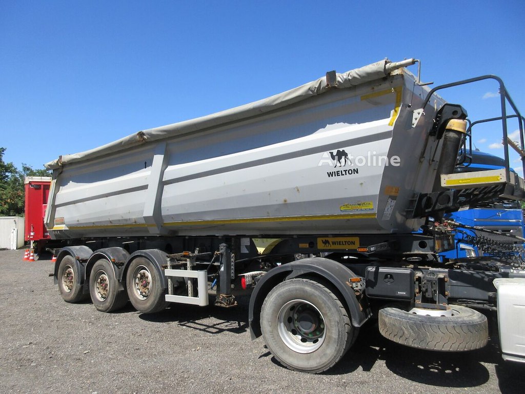 Wielton NW 3, hardox 31m3 poluprikolica kipera