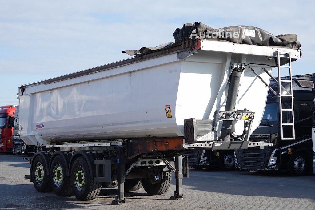 Schmitz Cargobull WYWROTKA 30 m3 / STALOWA / RYNNA WANNA HP / OŚ PODNOSZONAWYWROTK poluprikolica kipera