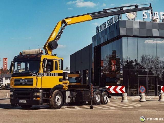 MAN TGA 18.440 6x2 FASSI F 210 A.24 Crane Rotator kamion rol kiper
