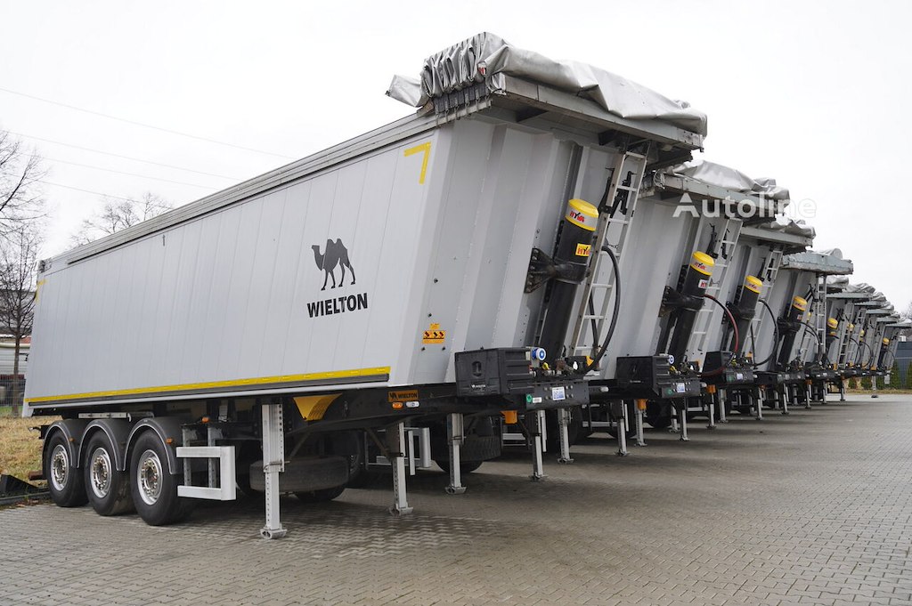 Wielton NW-3 / weight 6.2 t / capacity 38m3 / 30 units poluprikolica kipera
