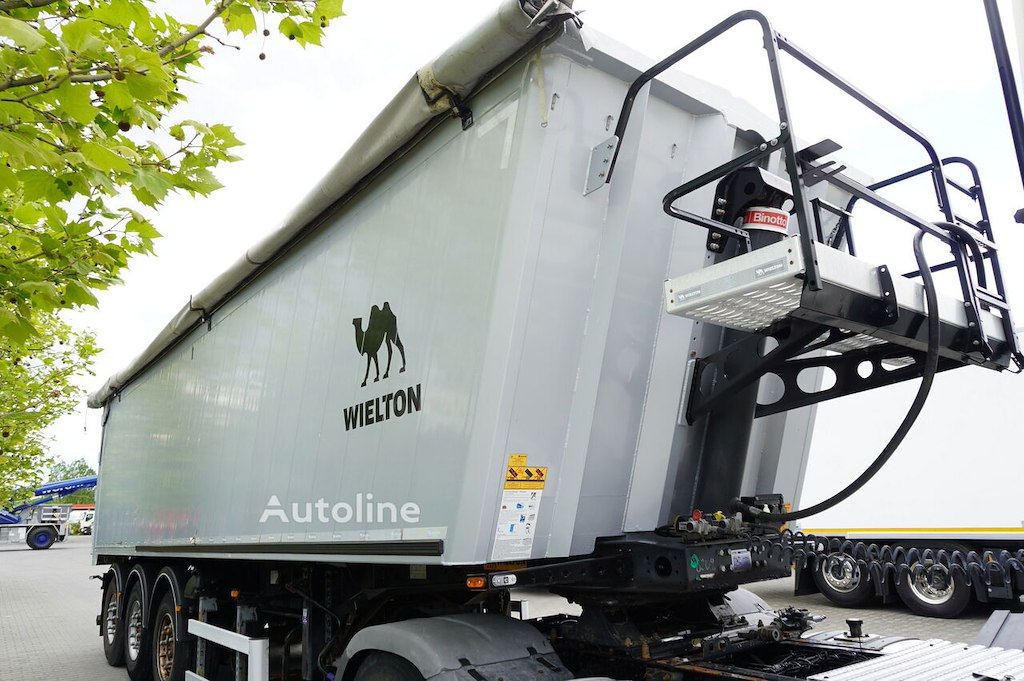 Wielton NW-3 tipper semi-trailer / 45 m3 / Flapdoor poluprikolica kipera