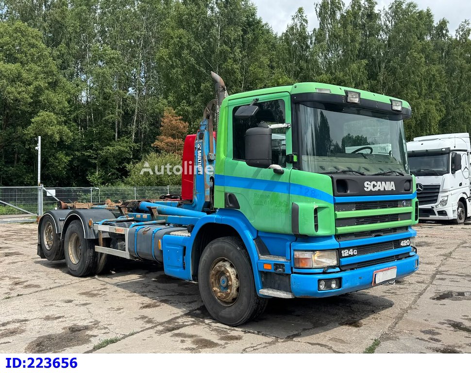 Scania 124 420 kamion rol kiper