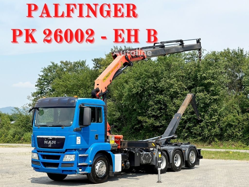 MAN TGS 35.440 * ABROLLKIPPER *PK 26002-EH B * 8x4 kamion rol kiper