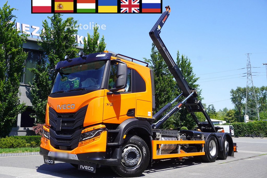 Novi IVECO NEW X-Way AT280X46Y/PS / 2026/ HIAB 21 t hooklift kamion rol kiper