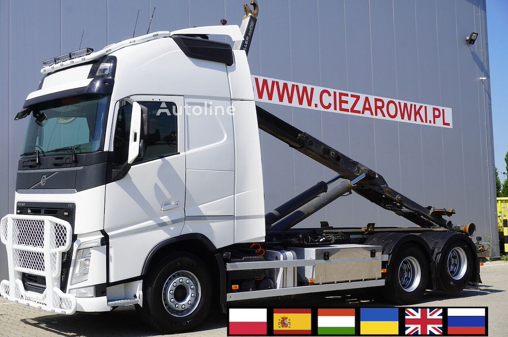 Volvo FH 500 6x2 / Meiller RS26 hooklift kamion rol kiper