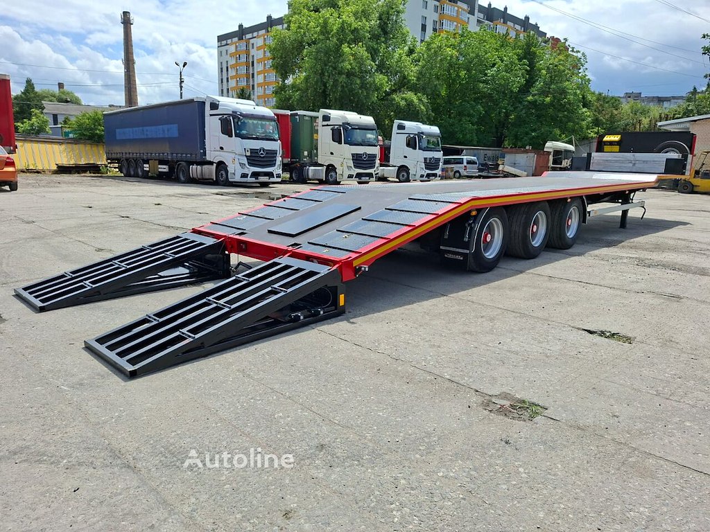 Van Hool SZ poluprikolica sa niskom platformom
