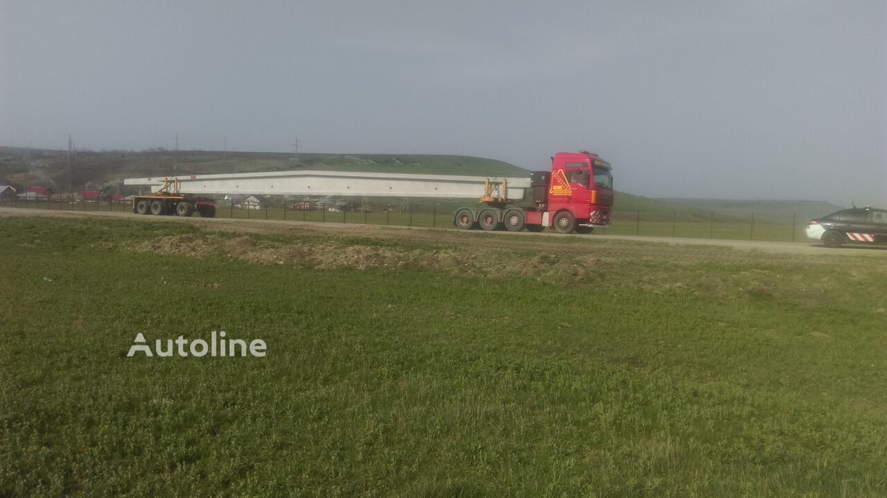 Goldhofer poluprikolica sa niskom platformom