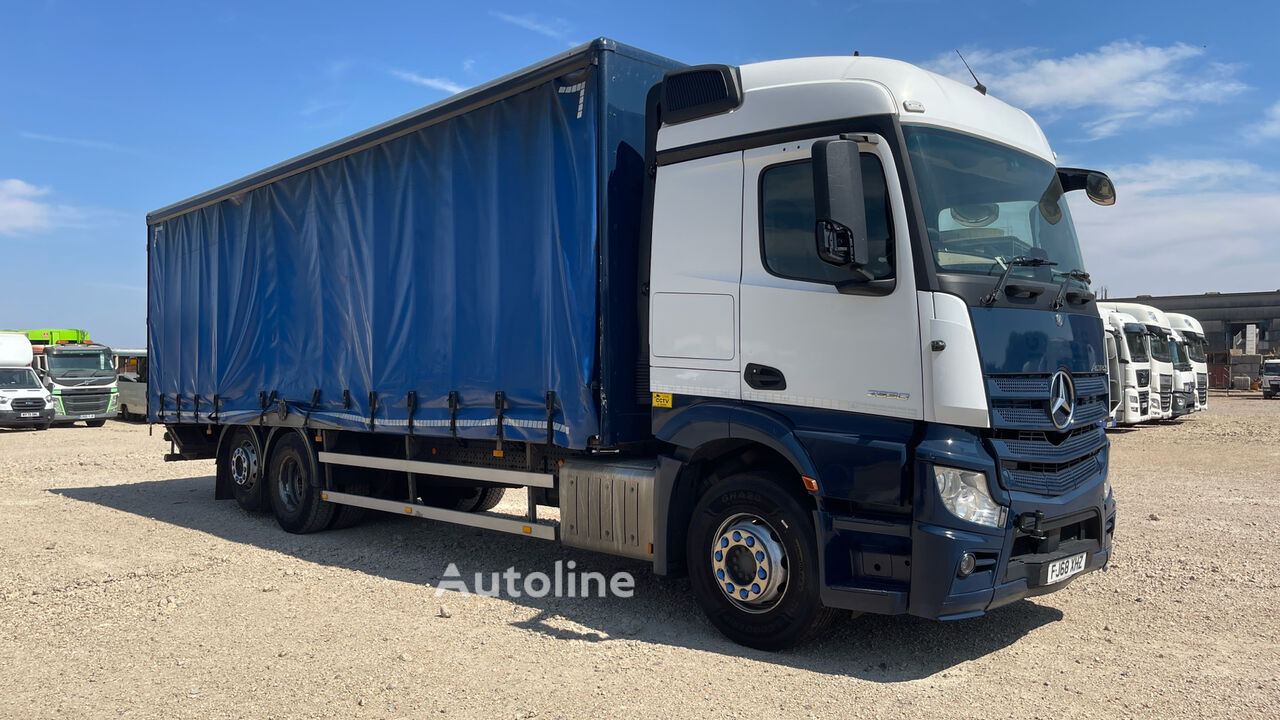 Prodaje se Mercedes-Benz Actros 2530 kamion sa kliznom ceradom na aukciji