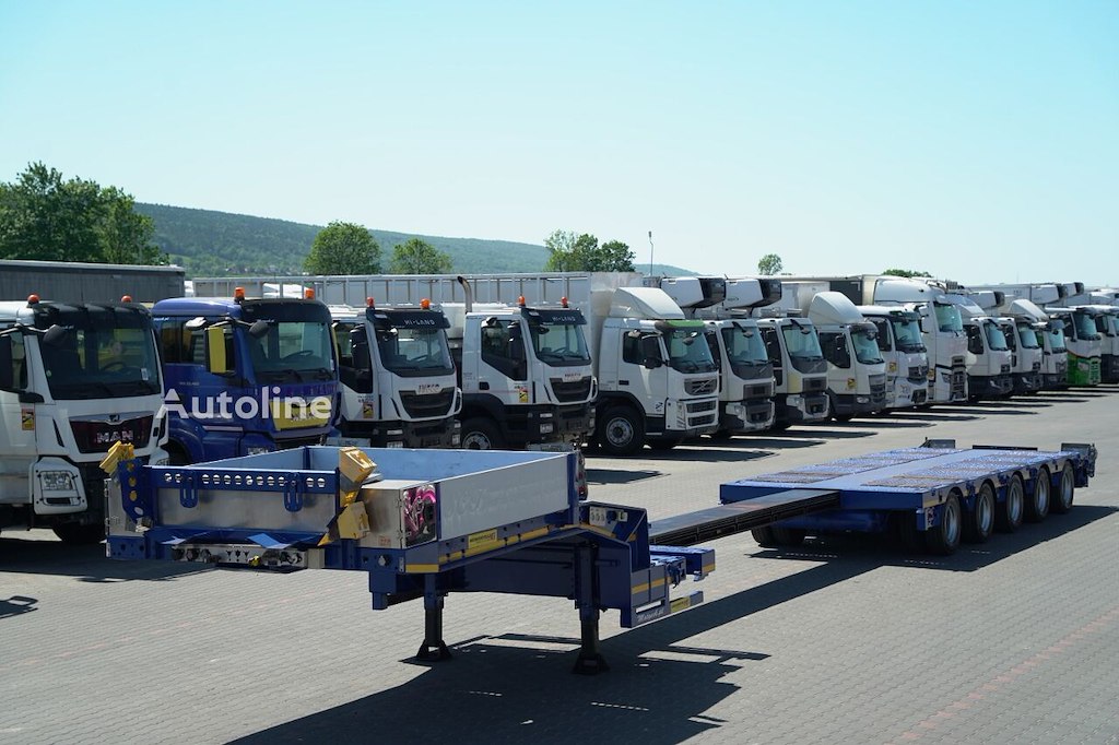 Faymonville NISKOPODWOZIE / STZ-5AX / ROZCIĄGANA / 5 OSI / DMC: 68 TON / OSI poluprikolica sa niskom platformom