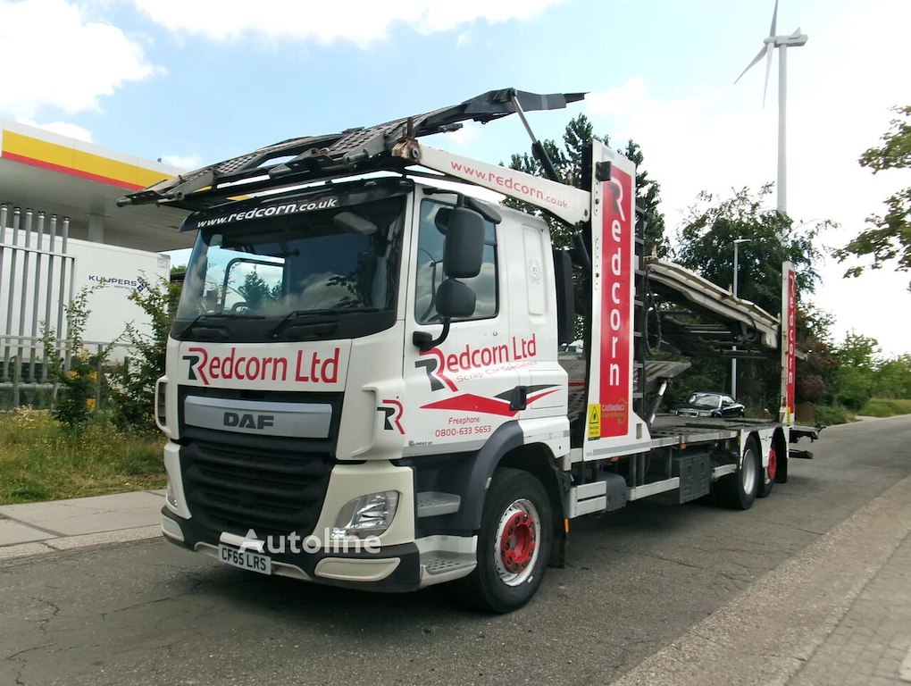 DAF CF 330 6X2 LIFTAS + LEPEL autotransporter