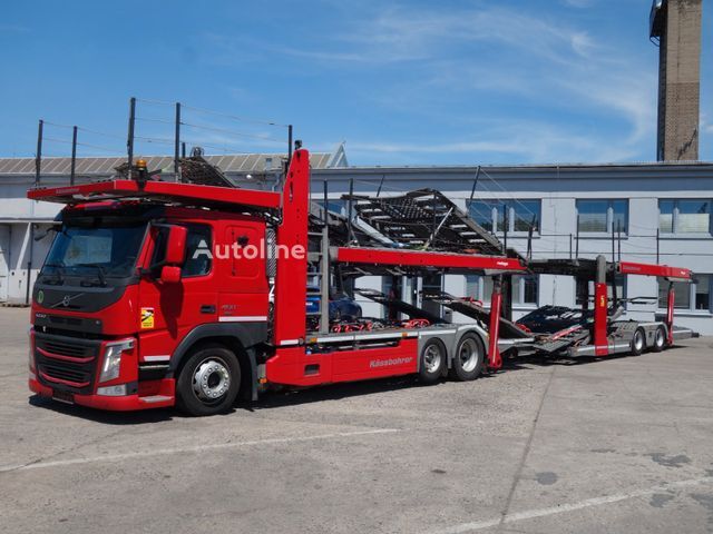 Volvo FM 460 6x2 Kassbohre Metago Pro / Intago tt, VDI autotransporter