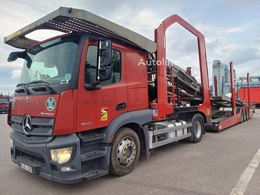 Mercedes-Benz + LOHR 2008 autotransporter + prikolica autotransportera