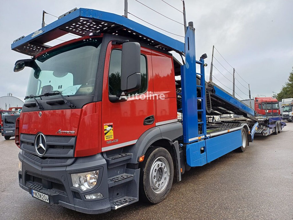Mercedes-Benz + KASSBOHRER 2007 autotransporter + prikolica autotransportera