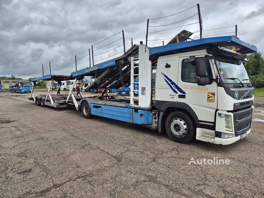 Volvo +KASSBOHRER 2007 autotransporter + prikolica autotransportera