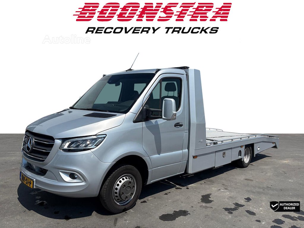 Mercedes-Benz Sprinter 519 CDI Aut. Tijhof Lier Luchtvering ACC autotransporter