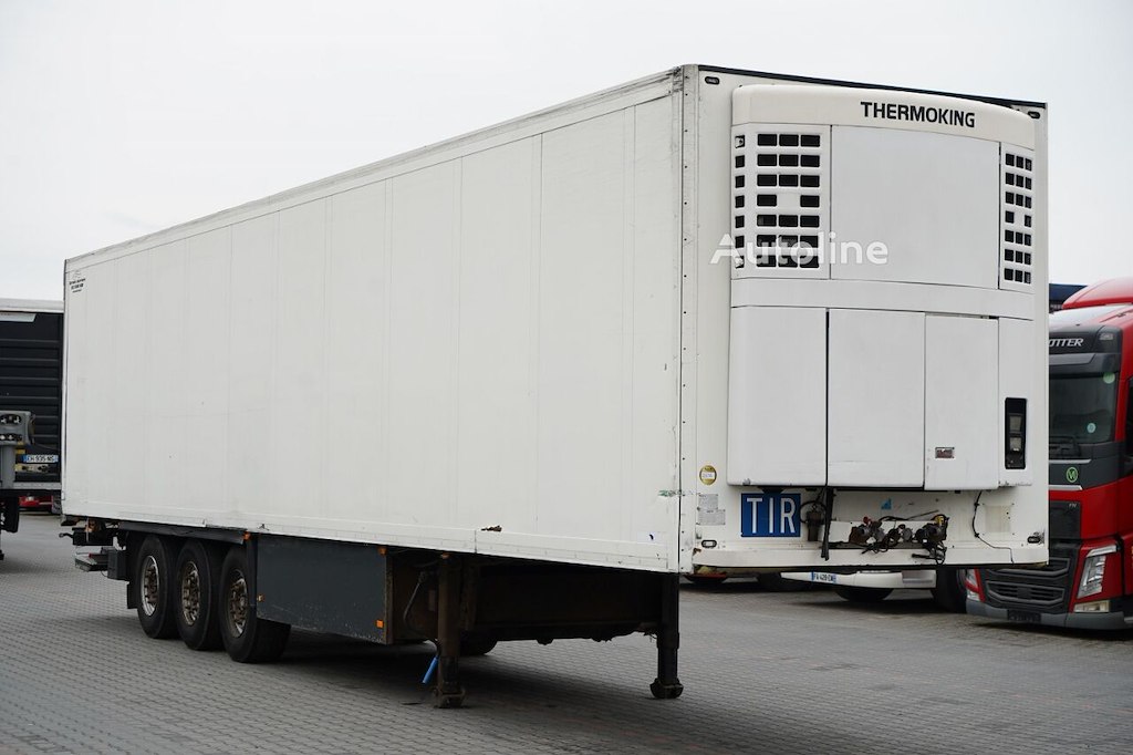 Schmitz Cargobull / CHŁODNIA / THERMO KING /  WINDA DHOLLANDIA / KOSZ NA PALETY / poluprikolica hladnjača