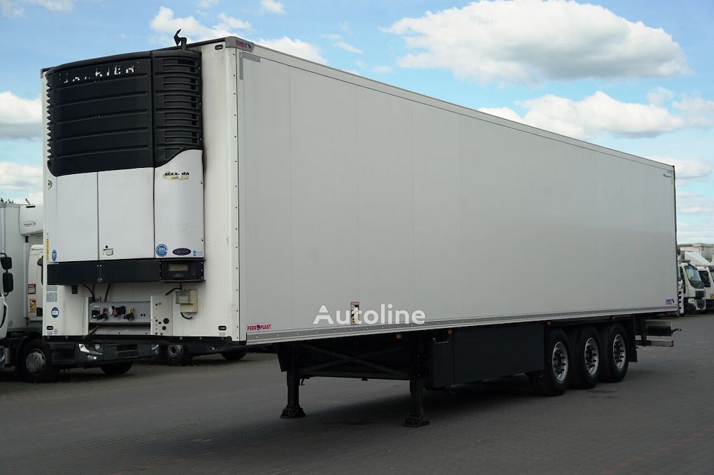 Schmitz Cargobull CHŁODNIA / CARRIER MAXIMA 1300 / OŚ PODNOSZONA / KOSZ NA PALETY poluprikolica hladnjača
