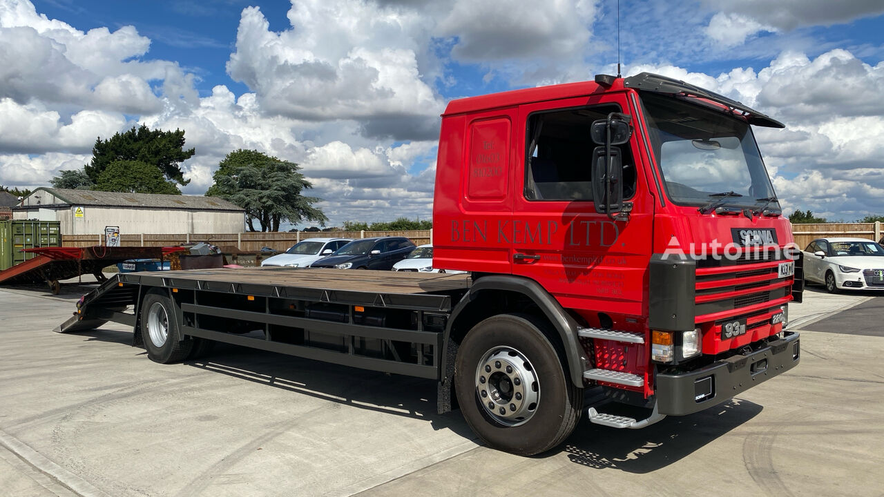 Prodaje se Scania P93.220 kamion platforme na aukciji