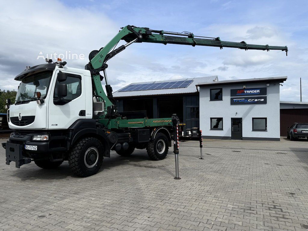 Renault Kerax 460Dxi 4x4 Hiab 288XS Hi pro kamion platforma
