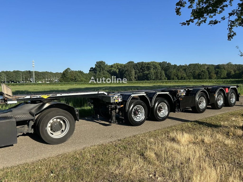 Broshuis 2-connect / 5 AKCC / 63000 KG / 4 X LIFTTING AXLE / 3 X STEERING poluprikolica za prevoz kontejnera