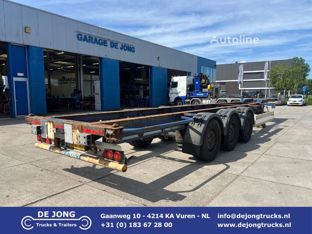 Krone SD 45FT / 4220 kg / Container Chassis / SAF + Disc poluprikolica za prevoz kontejnera