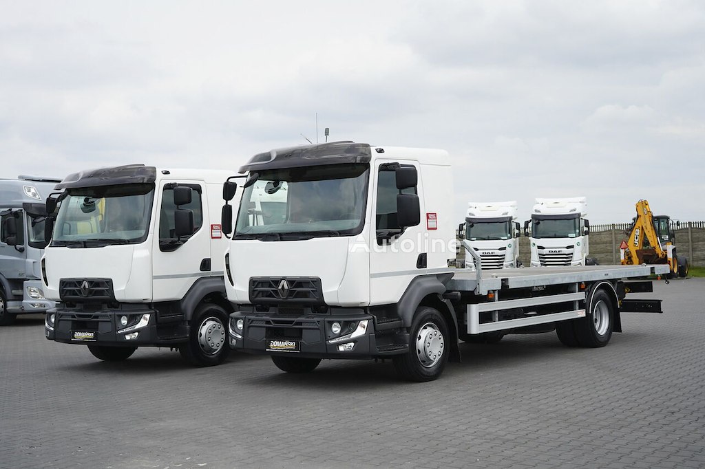 Renault D 16 / 240 / ACC / E 6 / PLATFORMA / ŁAD. 10 060 KG kamion platforma
