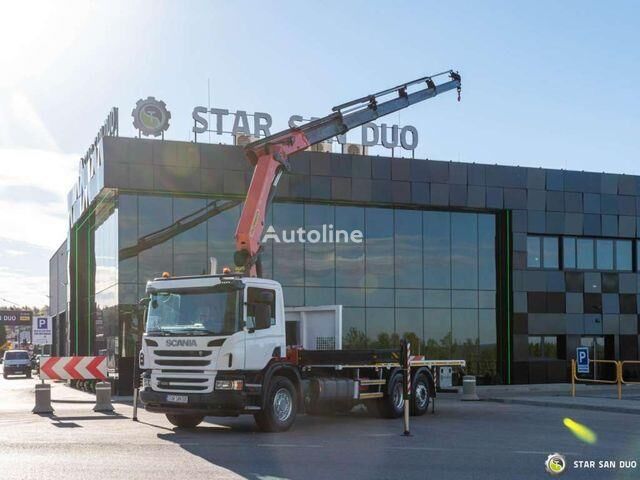 Scania P400 6x2 PALFINGER PK 34002 SH Crane kamion platforma