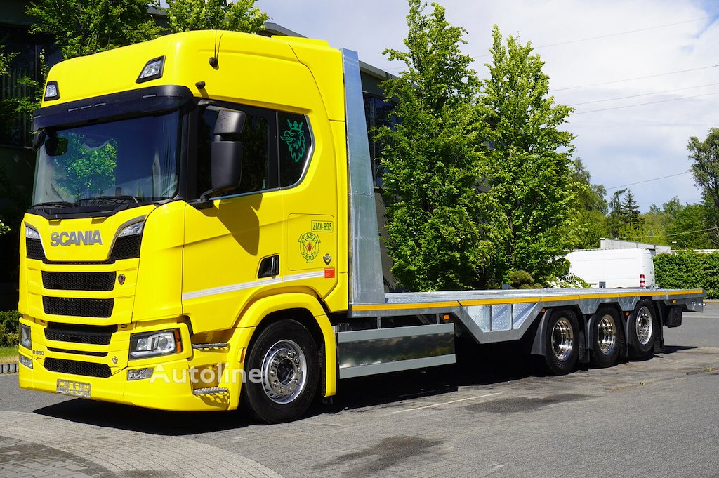 Scania R650 V8 8×4/4 / NEW galvanized Tow truck 955 cm / Retarder / ste šlep auto