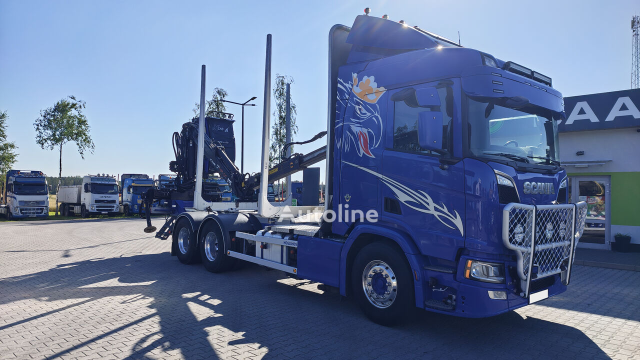 Scania R660 kamion za prevoz drva
