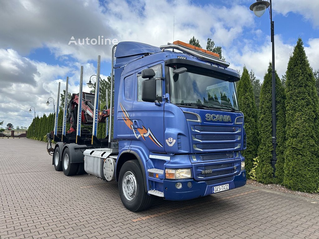 Scania R560 kamion za prevoz drva
