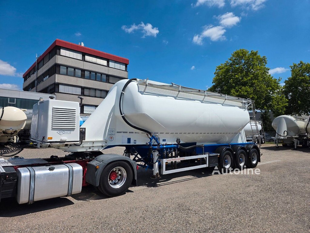 Feldbinder silo / Diesel Kompressor GHH !! cisterna za prevoz cementa
