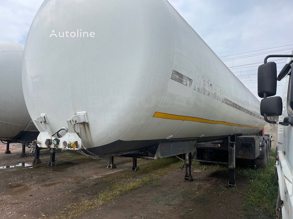 2x 43,5 m3 LPG Tankauflieger gas tanktrailer for sale poluprikolica cisterna za gas
