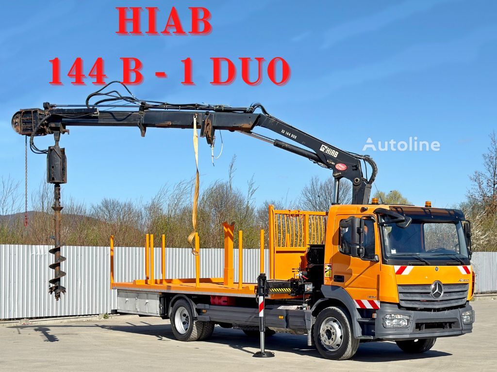 Mercedes-Benz ATEGO 1324 kamion za prevoz drva