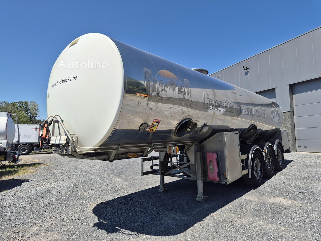 Magyar 29000L INSULATED INOX TANK - 1 COMP - PUMP cisterna za prevoz hrane