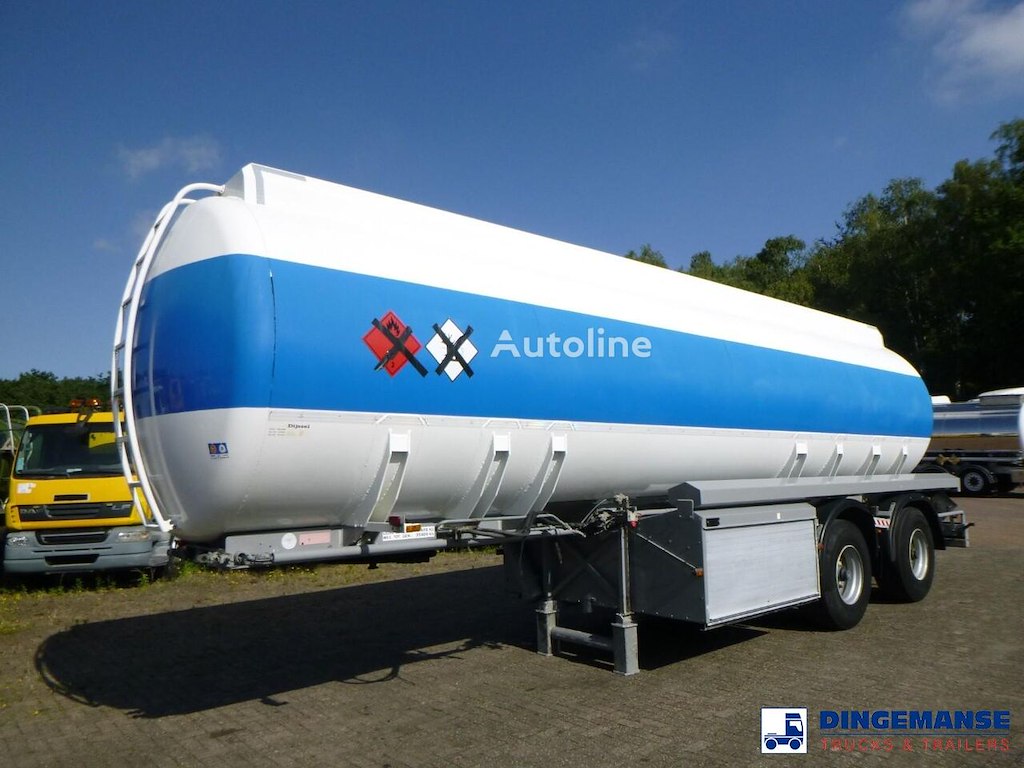 Tank Dijssel Fuel alu 35.3 m3 / 5 comp cisterna za goriva i maziva