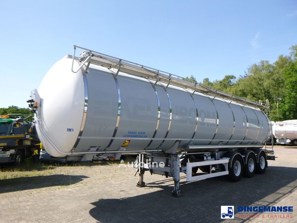 Van Hool Food tank inox 41 m3 / 1 comp cisterna za prevoz hrane