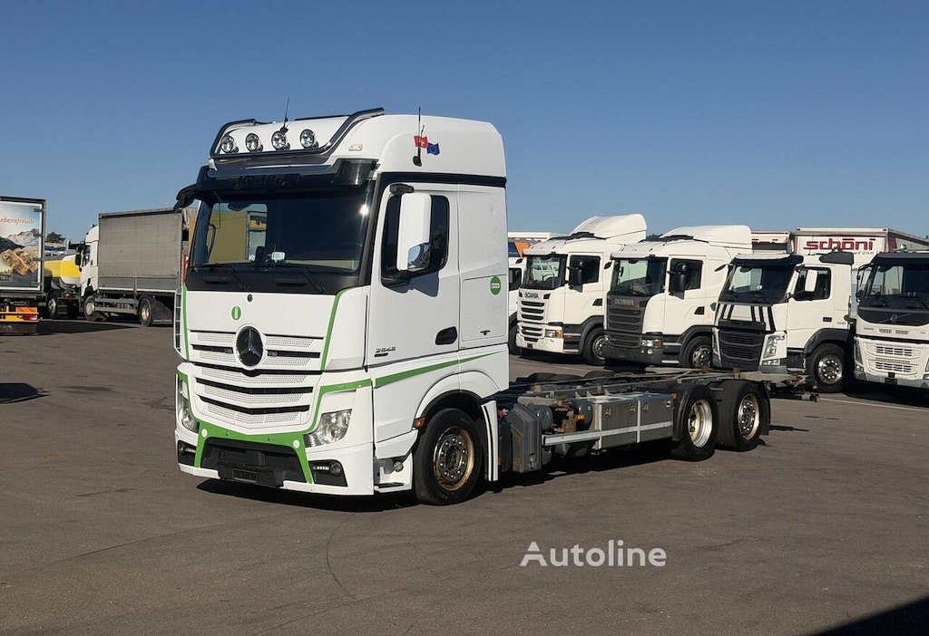 Mercedes-Benz Actros 2545 602 BDF vozilo za prevoz kontejnera