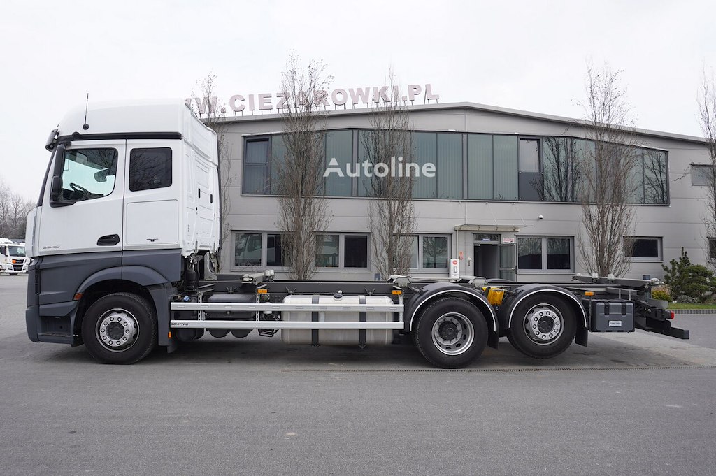 Mercedes-Benz Actros 2540 6x2 / 40 tho. km! / 5-seater cab! / BDF / 6 units vozilo za prevoz kontejnera
