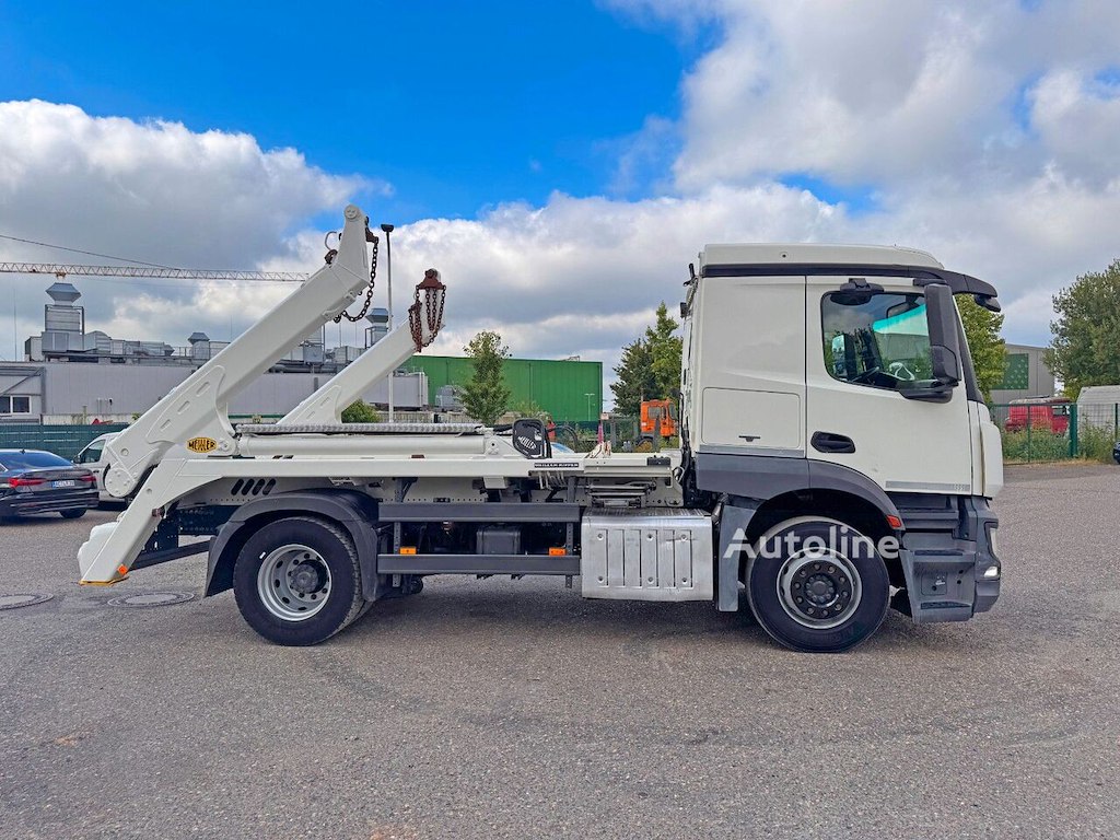 Mercedes-Benz 1843 4X2 Meiller AK 12 mit Funksteuerung kamion autopodizač kontejnera