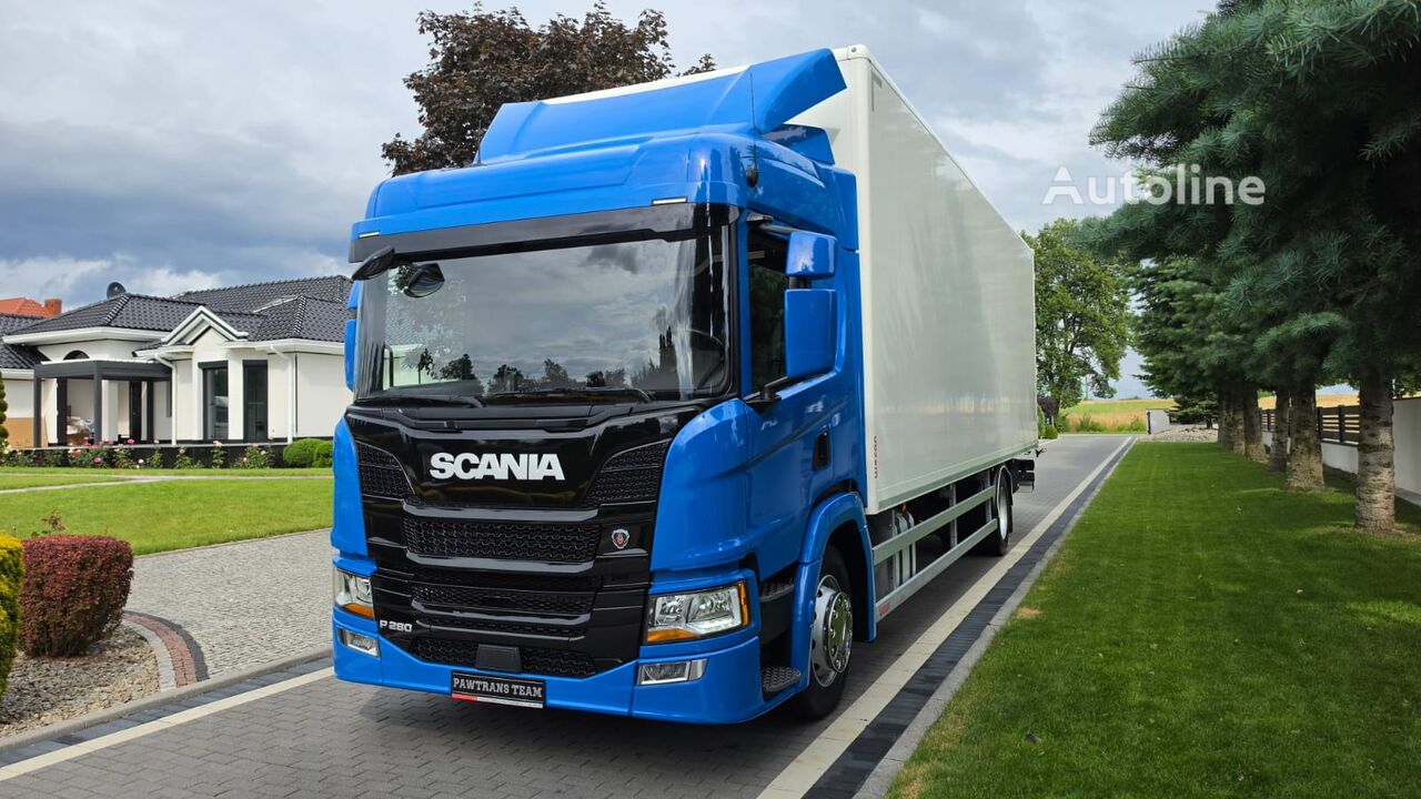 Scania ///P280///2020///EURO6///JEDYNE 208 TYŚ KM///KONTENER///WECON/// izotermni kamion
