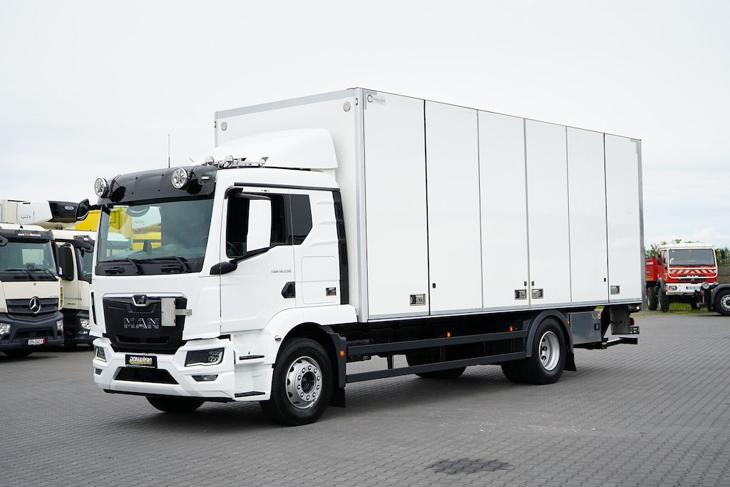 MAN TGM / 18.290 / ACC / EURO 6 / IZOTERMA + WINDA / 18 PALET / OTWI izotermni kamion